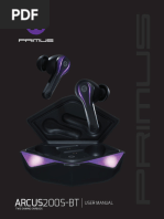 Tws Wireless Bluetooth Earbuds Manual | PDF | Headphones | Bluetooth