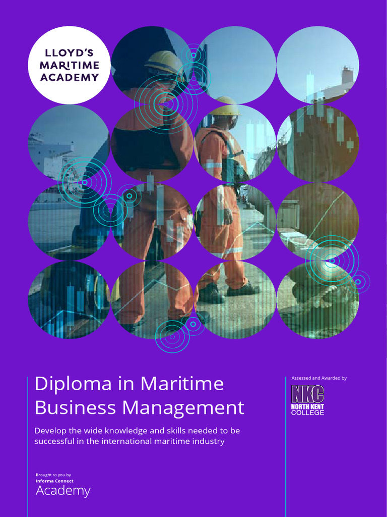 Diploma in Maritime Business Management | PDF | Logistics | Port