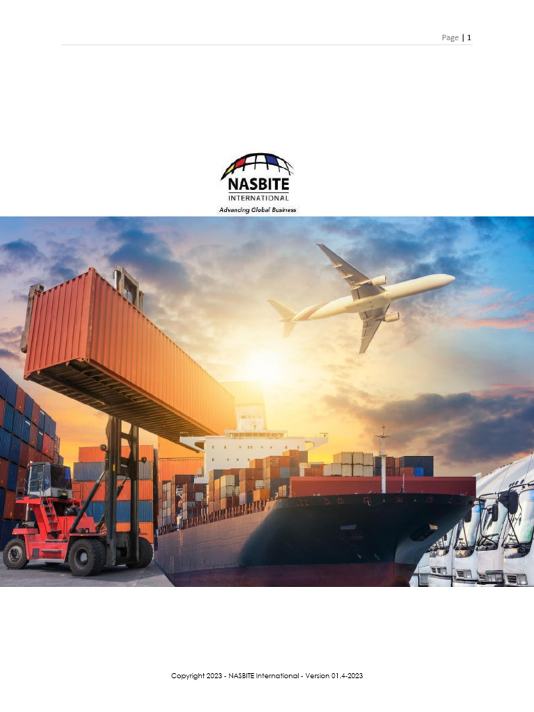 CGBP Exam Prep: Supply Chain Management | PDF | Cargo | Standard ...