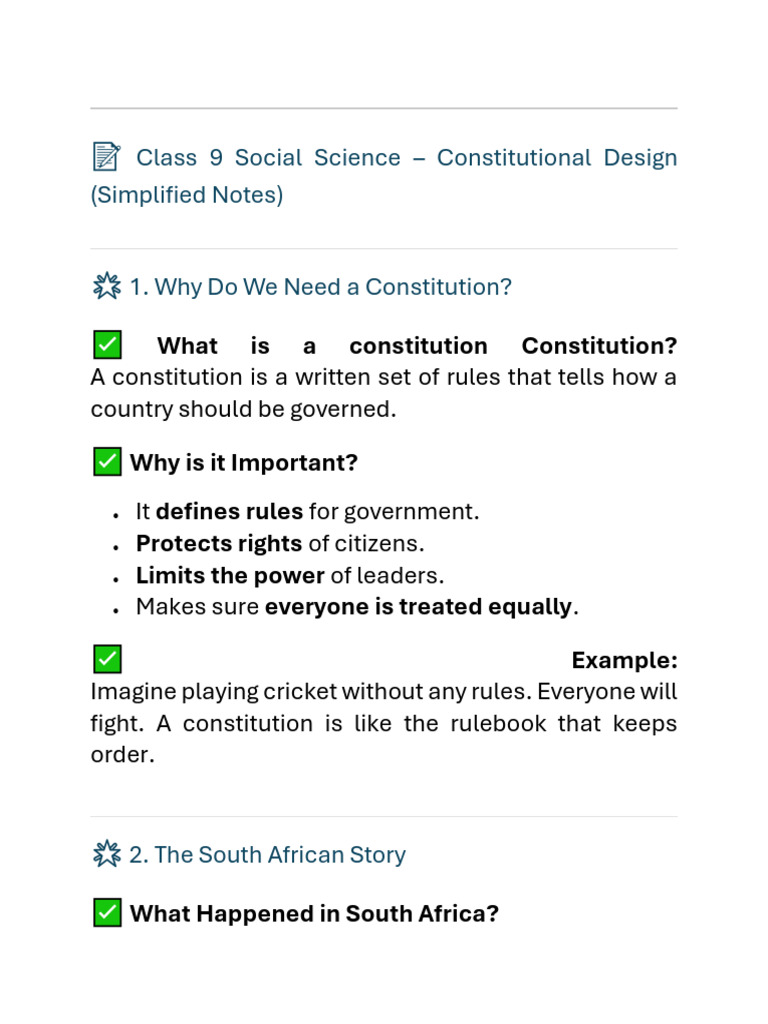 Understanding Constitutional Design | PDF | Political Charters | Legal ...