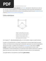 Recorridos y Circuitos Eularianos y Hamiltonianos | PDF | Teoría de grafos | Combinatoria