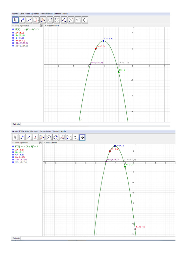 Ecuaciones Geogebra Bryan | PDF