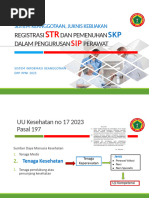 Panduan Login SIMK PPNI dan Perpanjangan STR | PDF