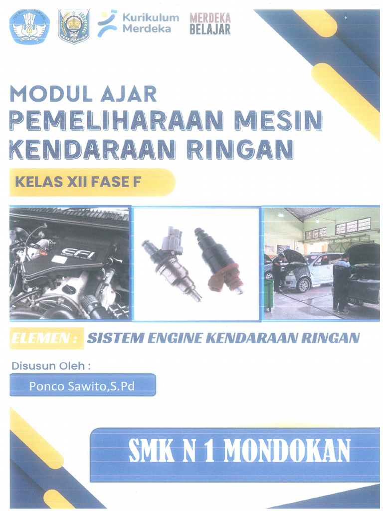 Modul Ajar Sistem Engine | PDF