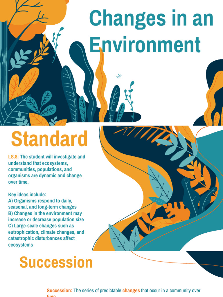 Changes in An Environment Presentation | PDF | Extinction | Invasive ...