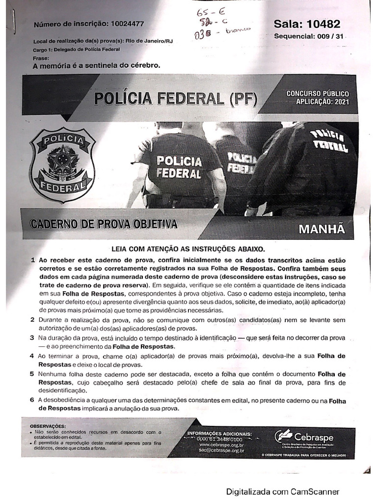 Prova Delta PF | PDF