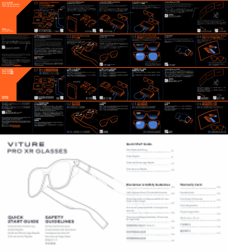 Viture XR Pro Glasses User Manual | PDF