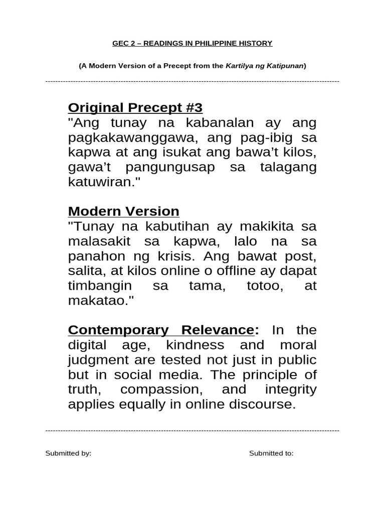 SAMPLE 2 Individual PT GEC 2 On Lesson 5 | PDF