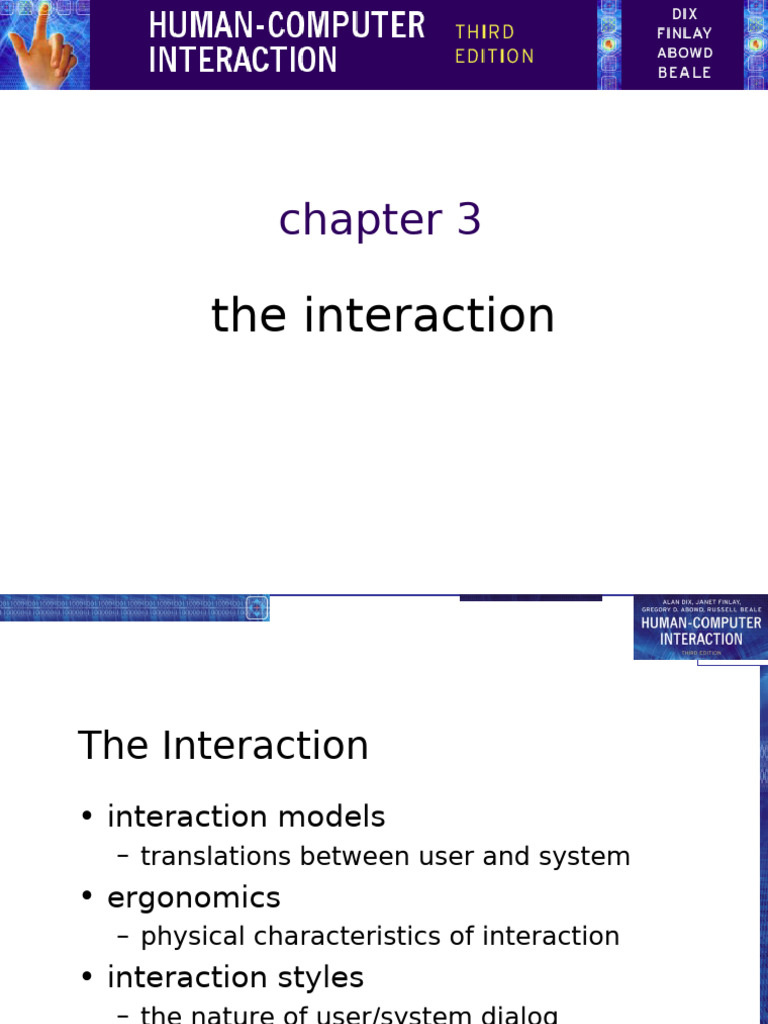 Understanding Interaction Models and Styles | PDF | Window (Computing ...