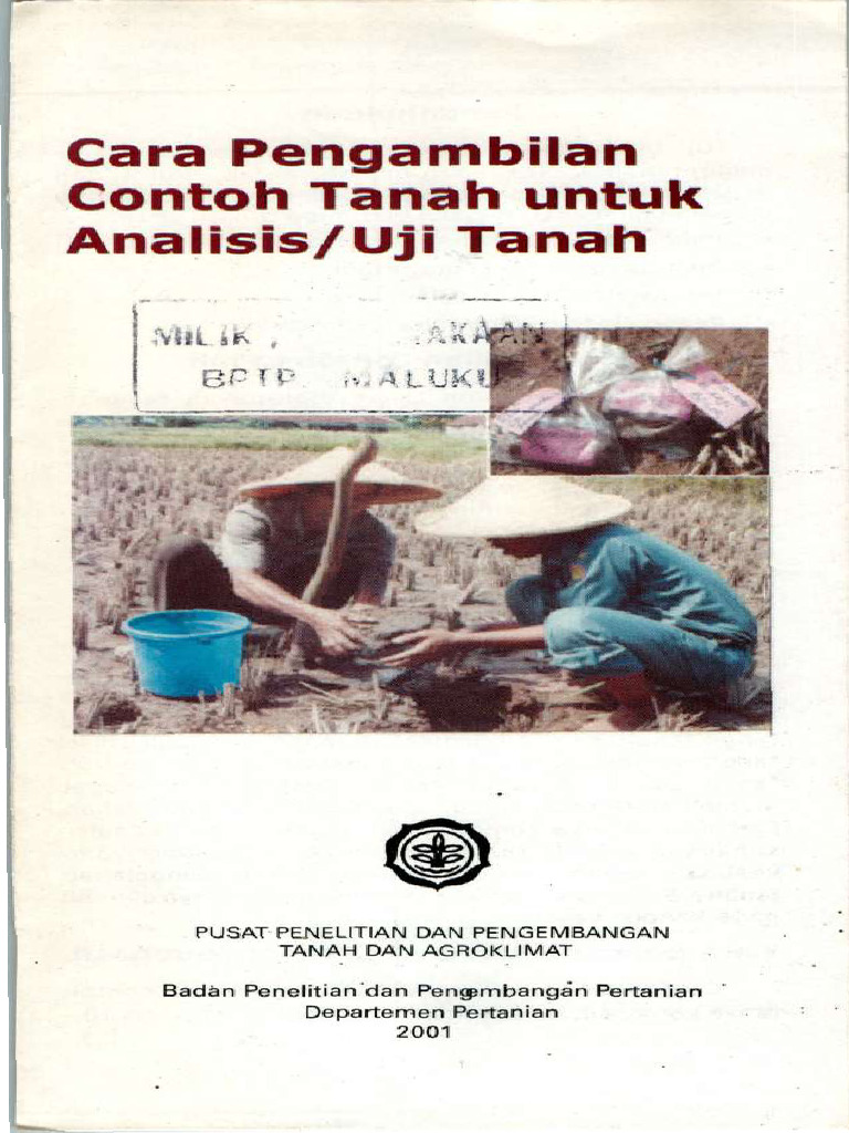 Pengambilan Contoh Tanah Komposit | PDF