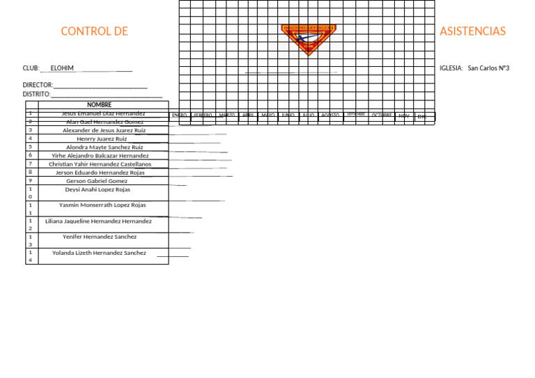 Control de Asistencias | PDF