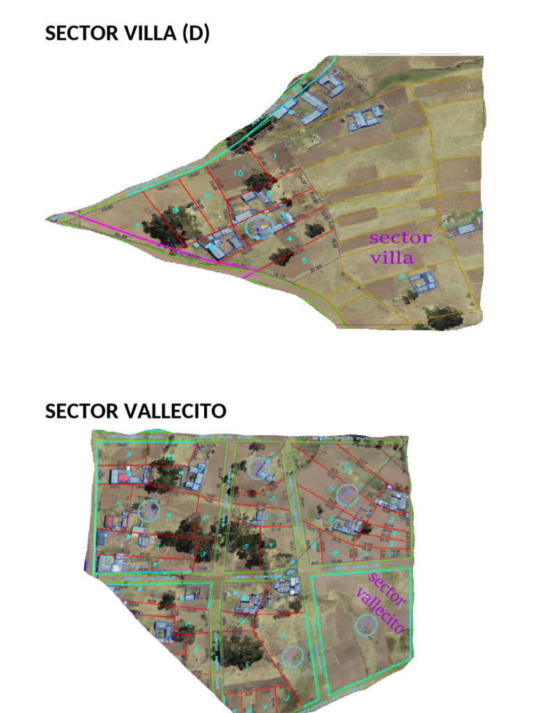 Mapas de Sectorizacion | PDF