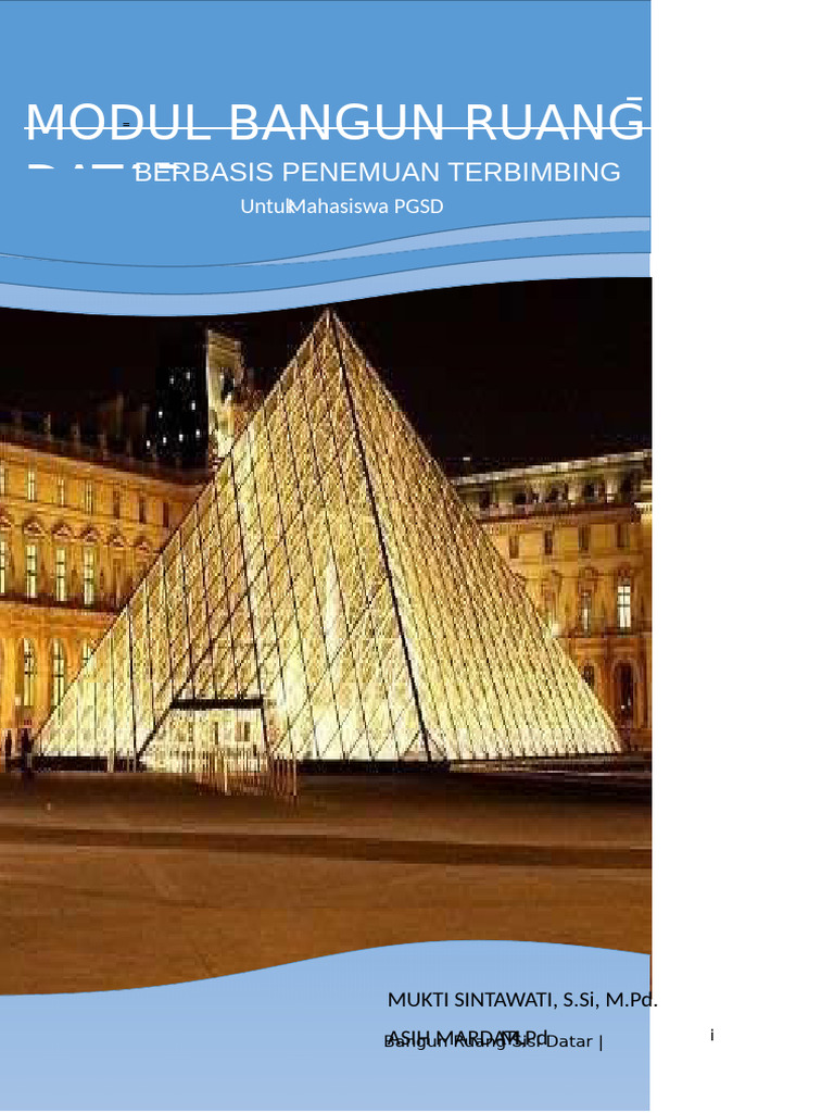 Modul Pembelajaran Bangun Ruang Datar | PDF