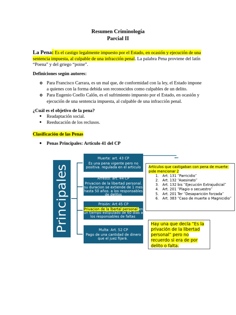 Resumen Criminologia P2 | PDF | Huella dactilar | Balística