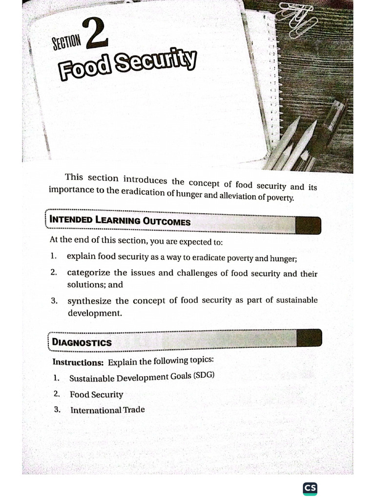 Food Security | PDF