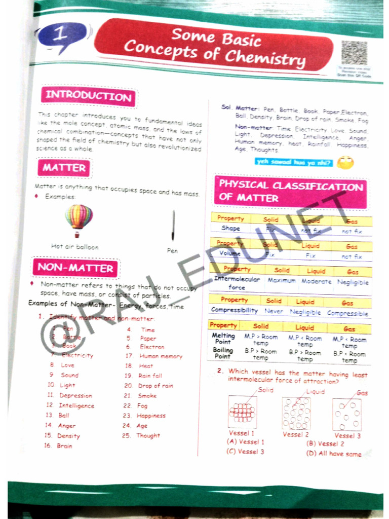 @raj Edunet Eajee Notes For Physical Chemistry by Faisal Razaq | PDF