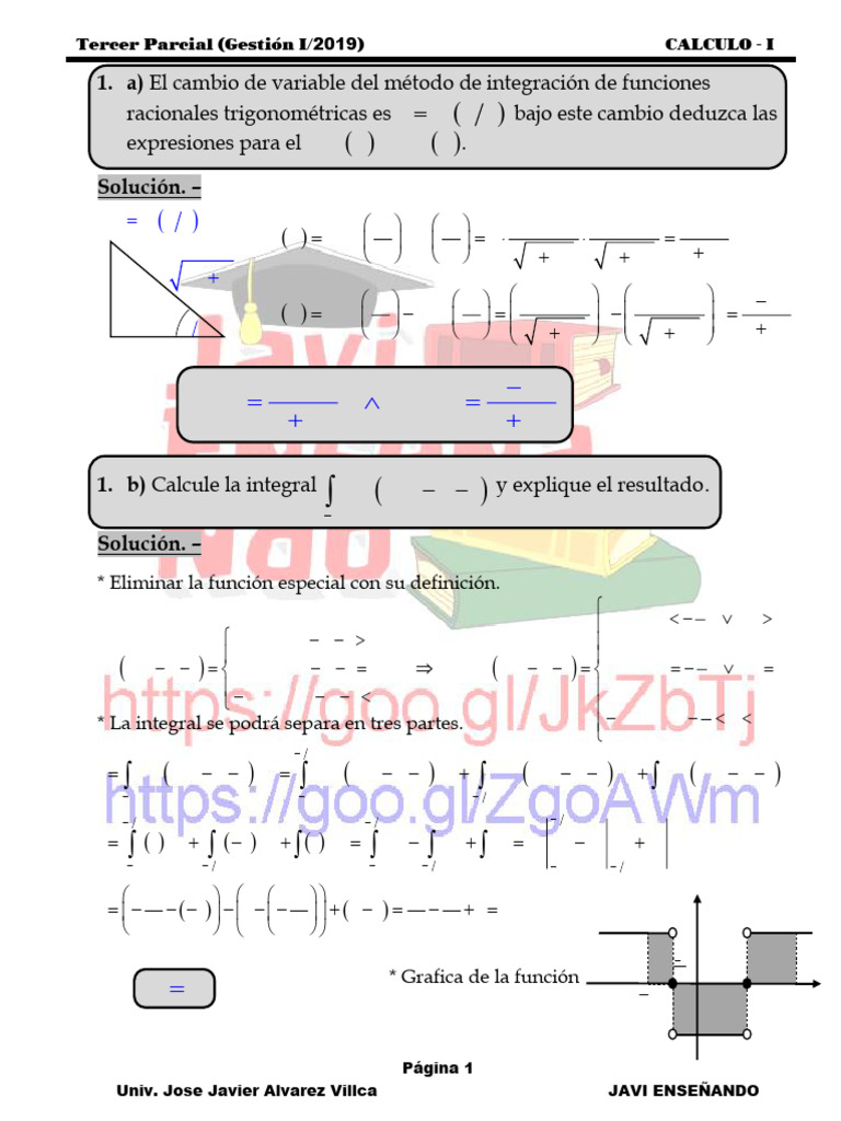 Integración y Cálculo de Áreas en Cálculo I | PDF | Integral | Objetos ...