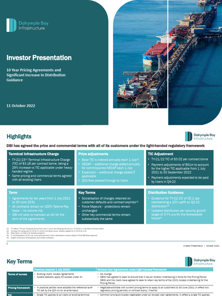 2022 Investor Presentation | PDF | Sustainability | Investing