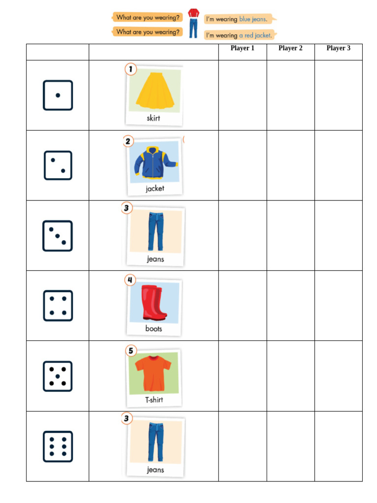 Unit 6 Lesson 2 Dice Game | PDF