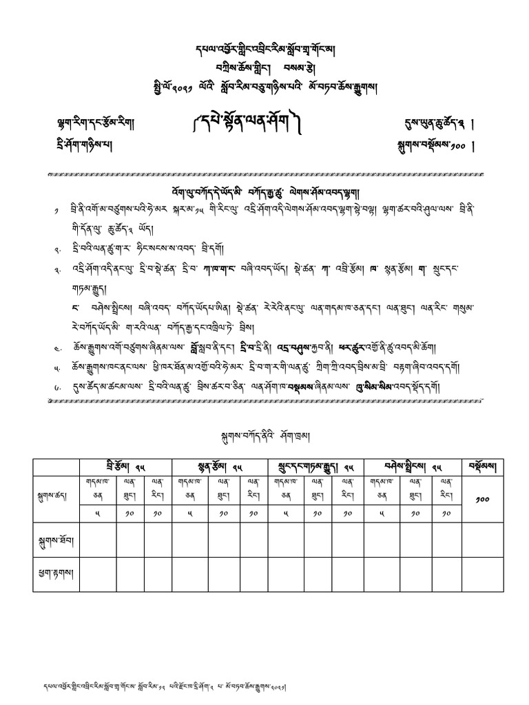12 Dzo II. Trail Exam. Model Answer | PDF