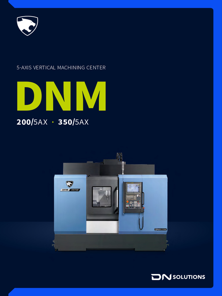 DNM 5axis | PDF | Machining | Touchscreen