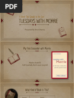 Tuesdays With Morrie | PDF