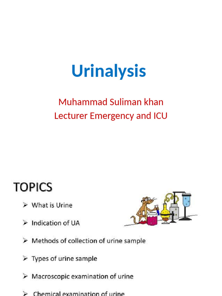 Urinanalysis - PPTX New | PDF