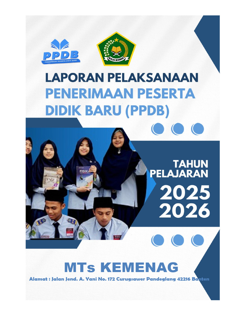 Contoh Laporan PPDB 2025-2026 | PDF