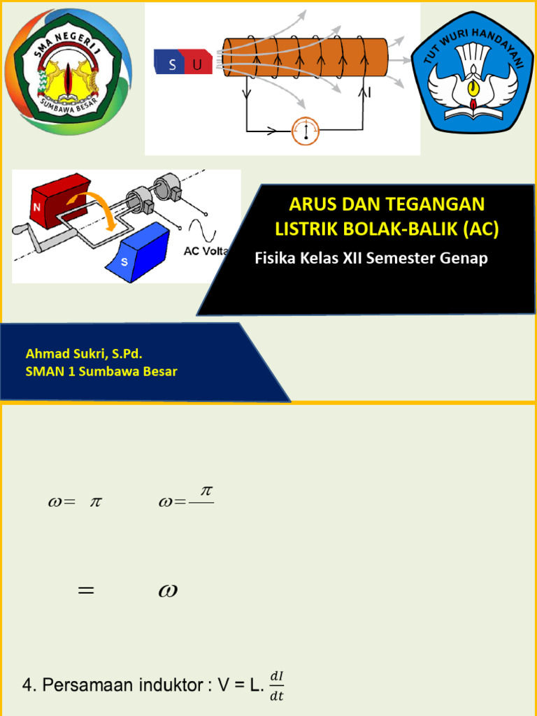 Arus Dan Tegangan Listrik Bolak-Balik (Ac) 2025 | PDF