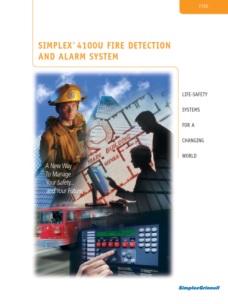 Simplex ® 4100u Fire Detection | PDF | Computer Network | Microsoft Windows