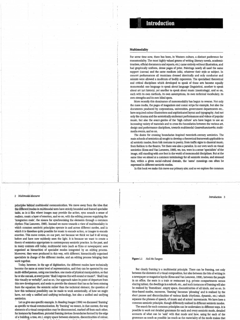 Kress Van Leeuwen 2001 | PDF | Semiotics | Discourse