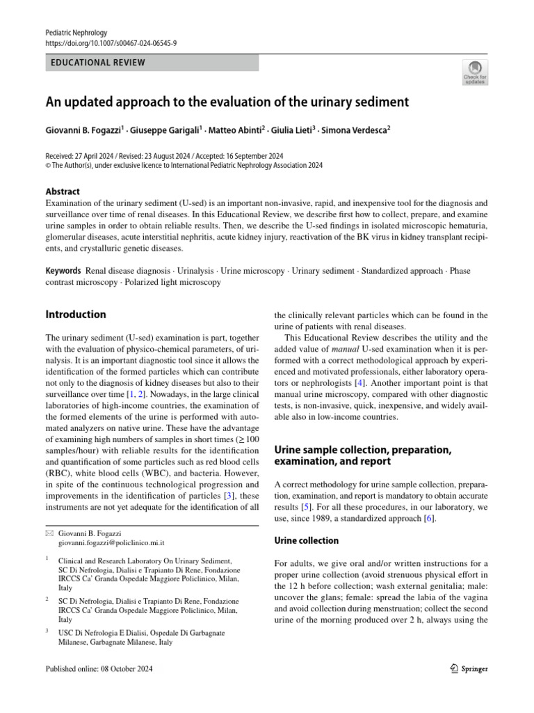 2024 Educational Review Pediatr Nephrol - 250630 - 221442 | PDF ...