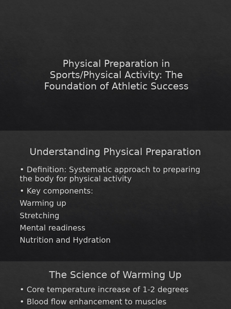 Essential Guide to Athletic Preparation | PDF