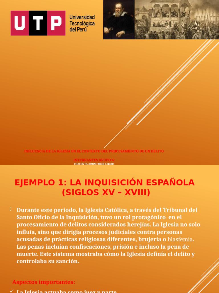 Semana 9 - Influencia de La Iglesia en El Procesamiento Del Delito | PDF