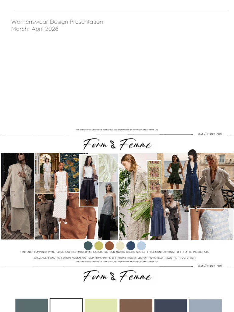 March - April Design Presentation | PDF | Embroidery | Needlework