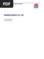 NSW K-10 Mathematics Syllabus Overview | PDF | Curriculum | Science ...