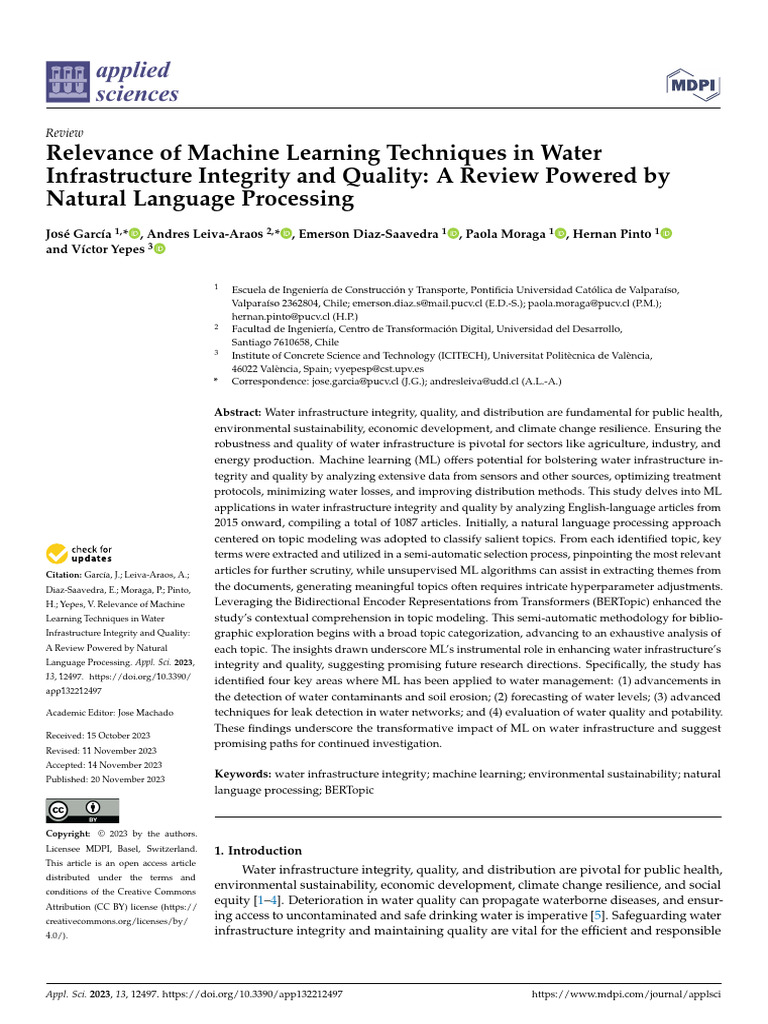 Applsci 13 12497 | PDF | Machine Learning | Cluster Analysis