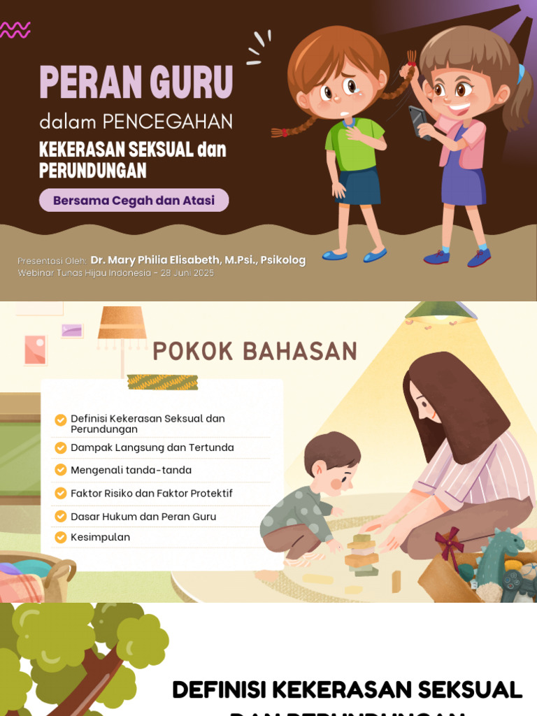 Mary - Peran Guru Dalam Pencegahan Kekerasan Seksual Dan Perundungan | PDF