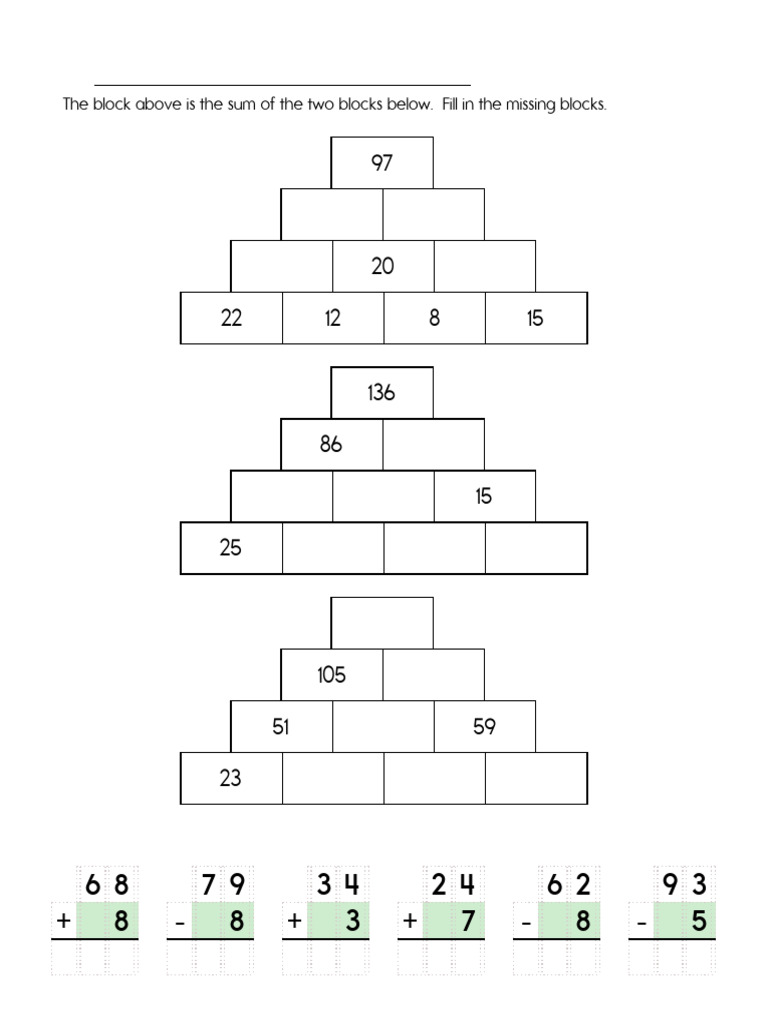 MathWorksheetsGrade3 10 13 | PDF