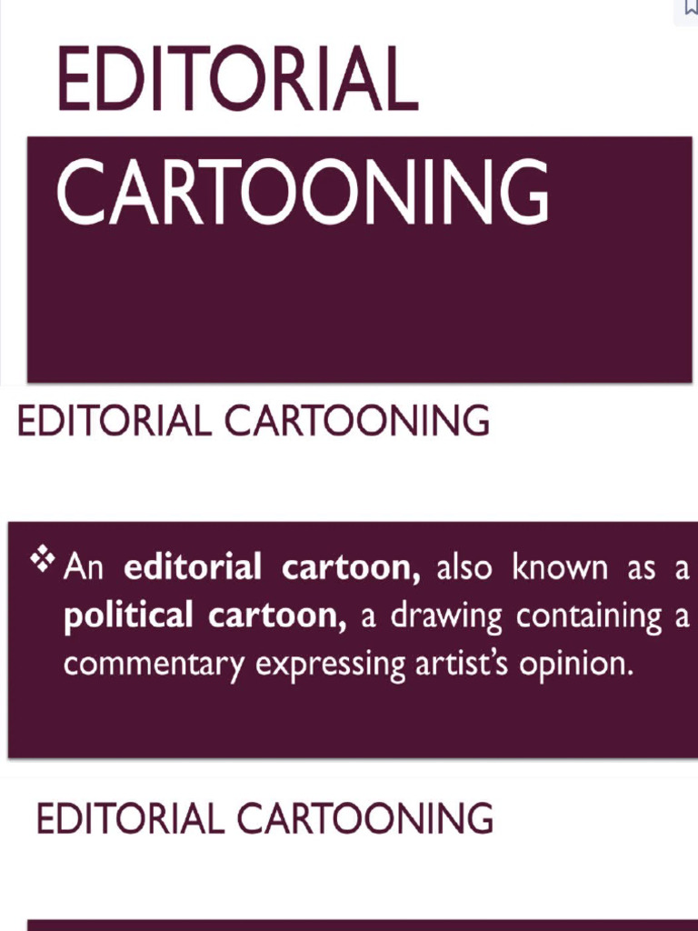 6-7 Editorial Cartooning Layout and Design | PDF
