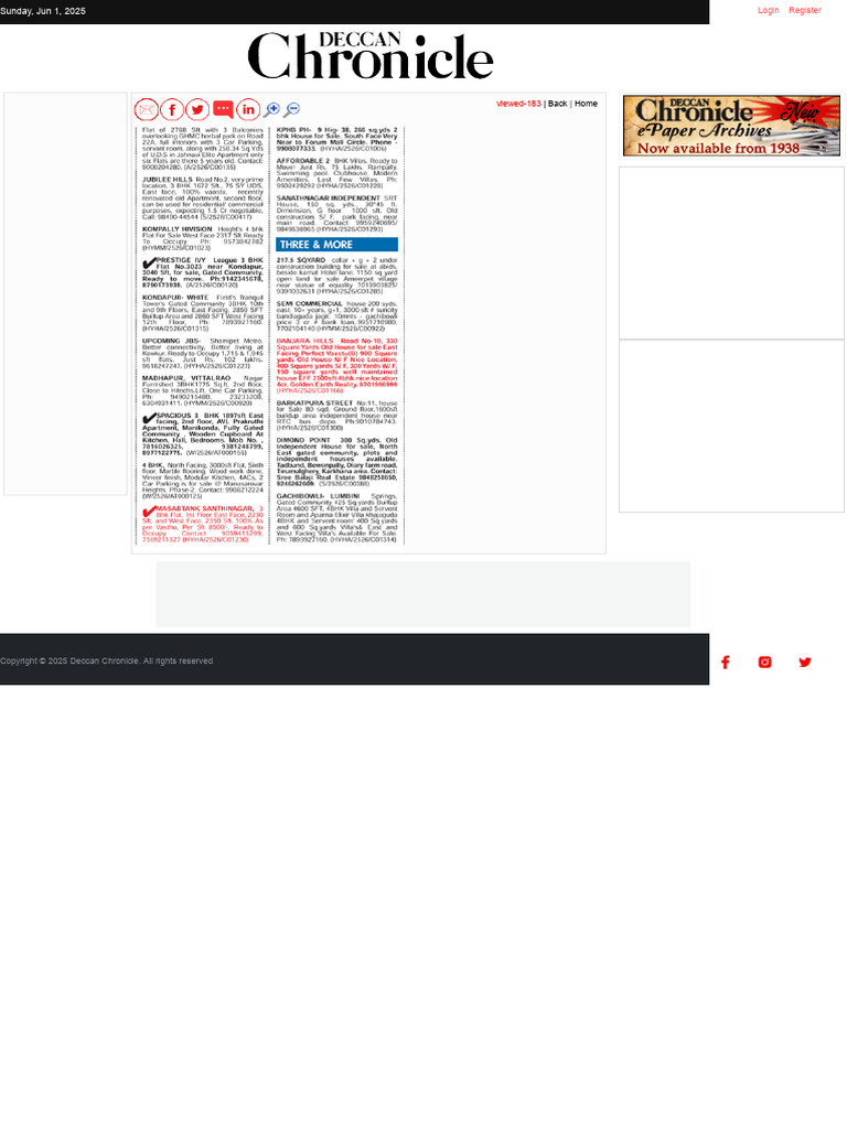 Deccan Chronicle EPaper | PDF