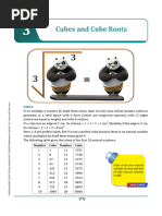 Squares and Cubes Table | PDF
