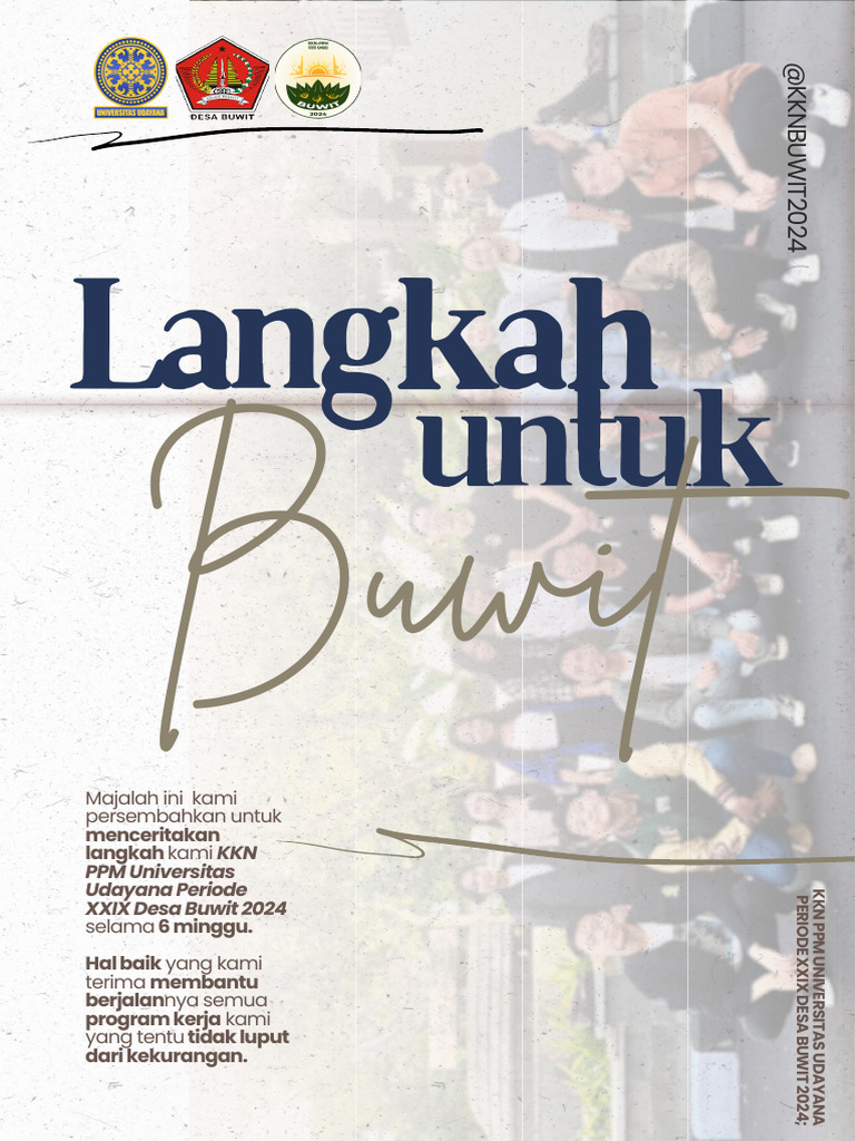 Majalah KKN PPM UNUD Desa Buwit 2024 | PDF