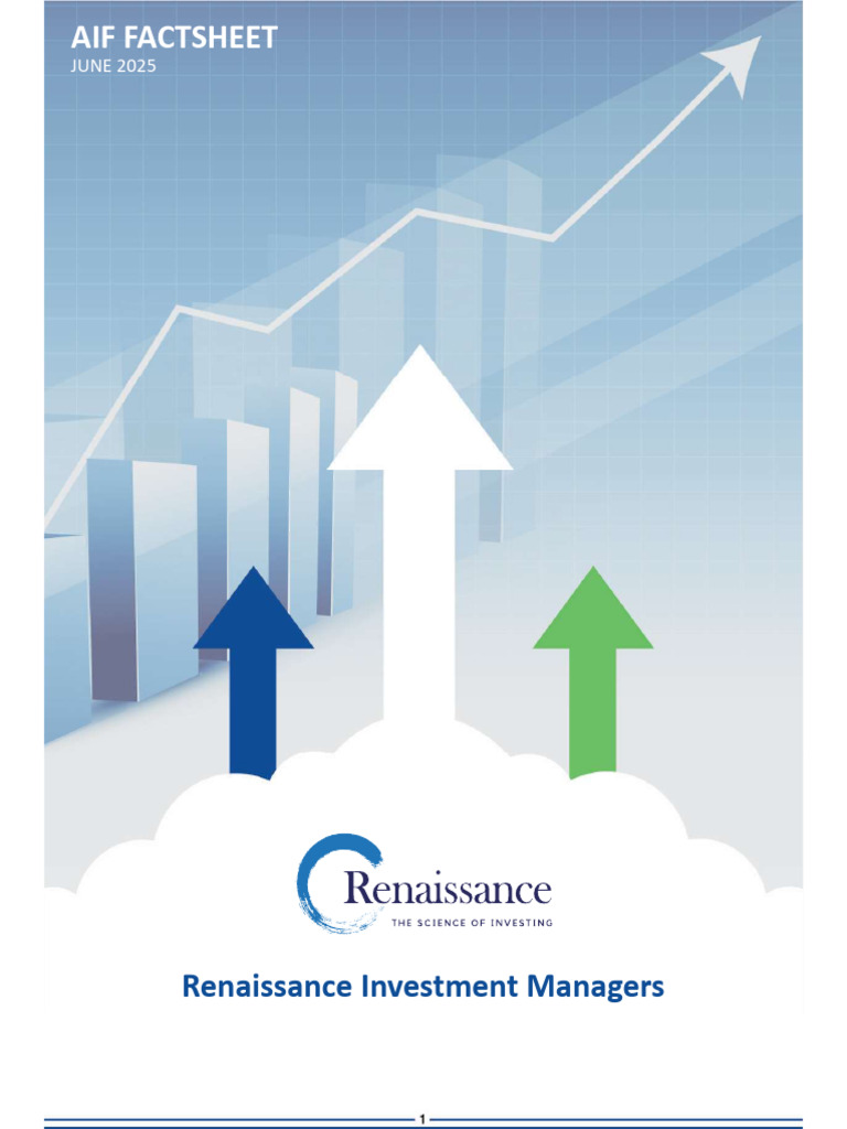 Renaissance AIF IV Factsheet - June 2025 | PDF | Investing | Investment Management