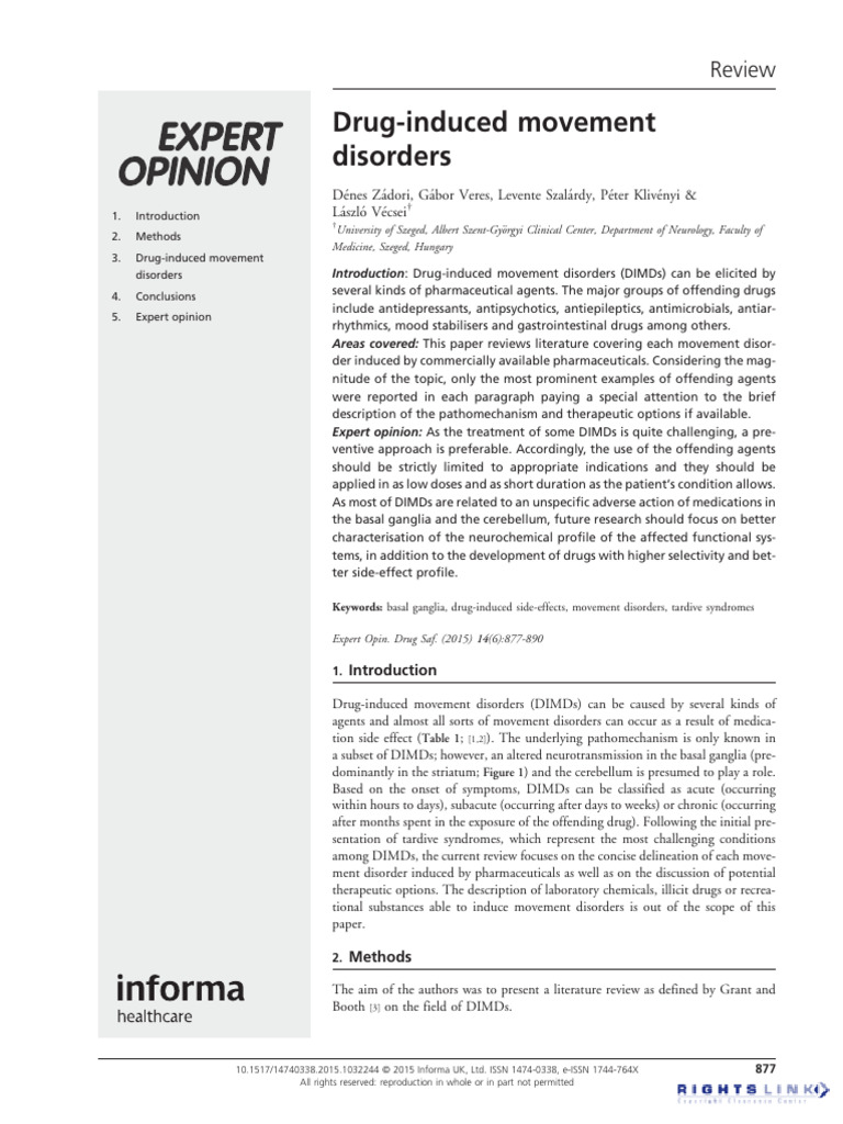 DIMD | PDF | Antipsychotic | Acetylcholine