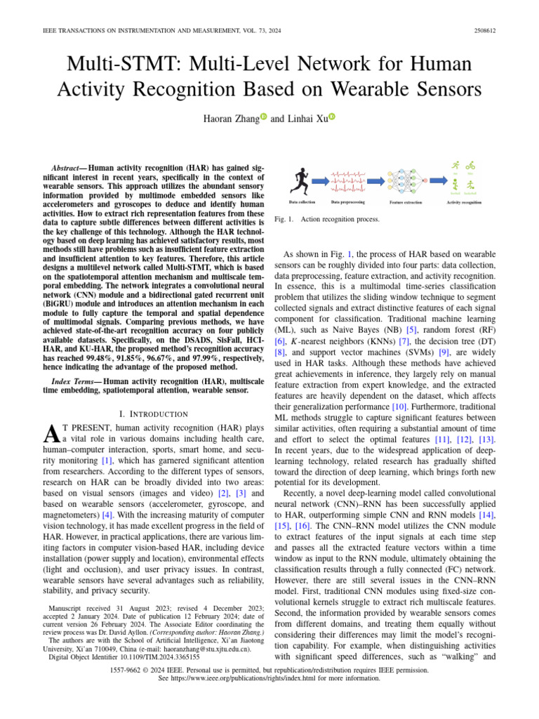 Multi-STMT Multi-Level Network For Human Activity Recognition Based On ...
