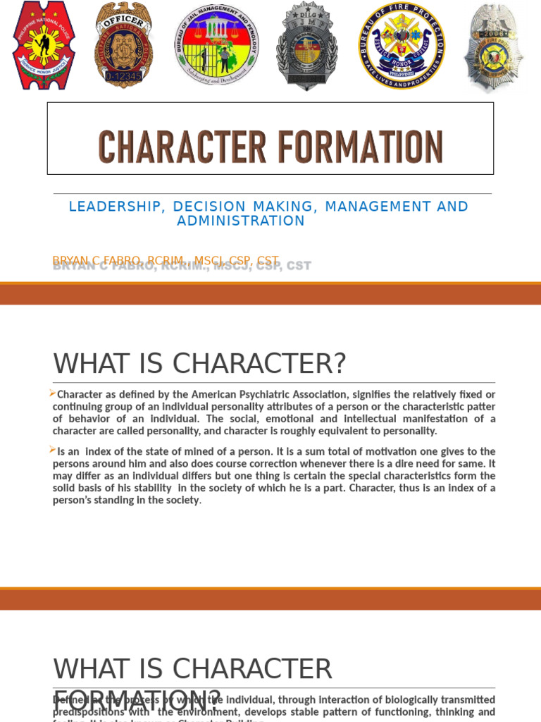 Character Influence in Leadership | PDF | Leadership | Decision Making