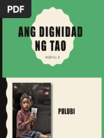 ESP 10 Quarter 1 SSLM 7 Ang Dignidad | PDF