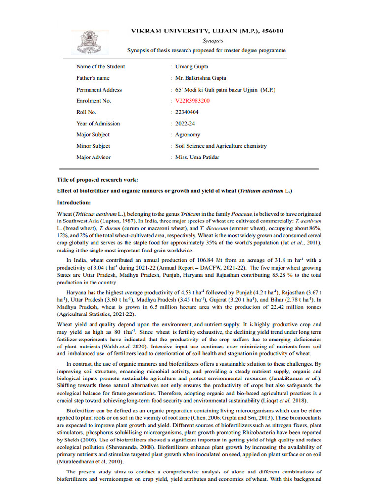 Umang Synopsis PDF | PDF