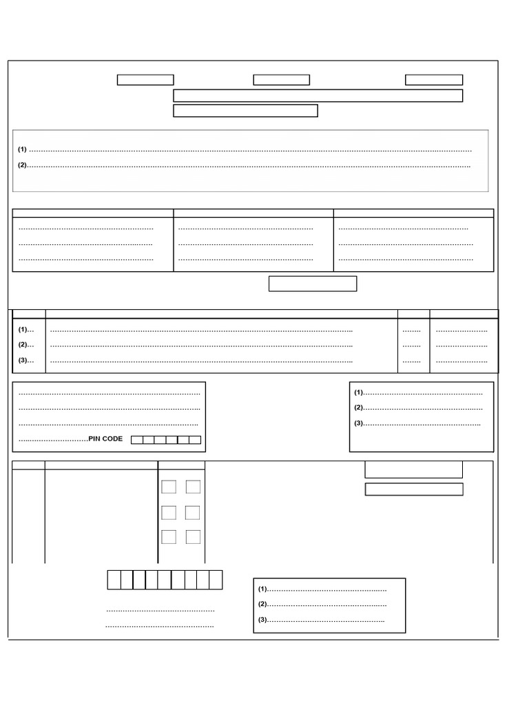 KFin Technologies Name Deletion Form | PDF